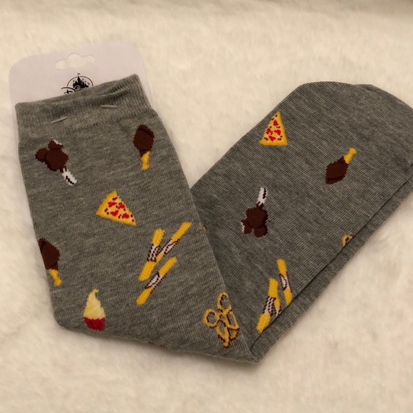Disney | Accessories | Disney Food Icon Collection Adult Socks | Poshmark